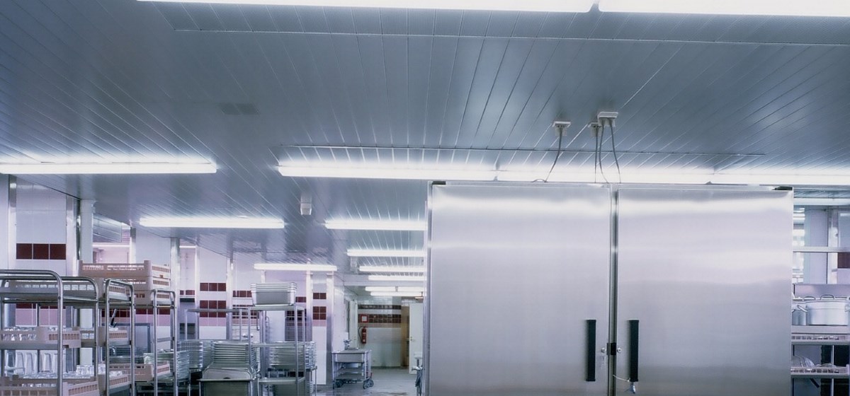 Hygienic metal ceilings of Lautex - Lautex Oy